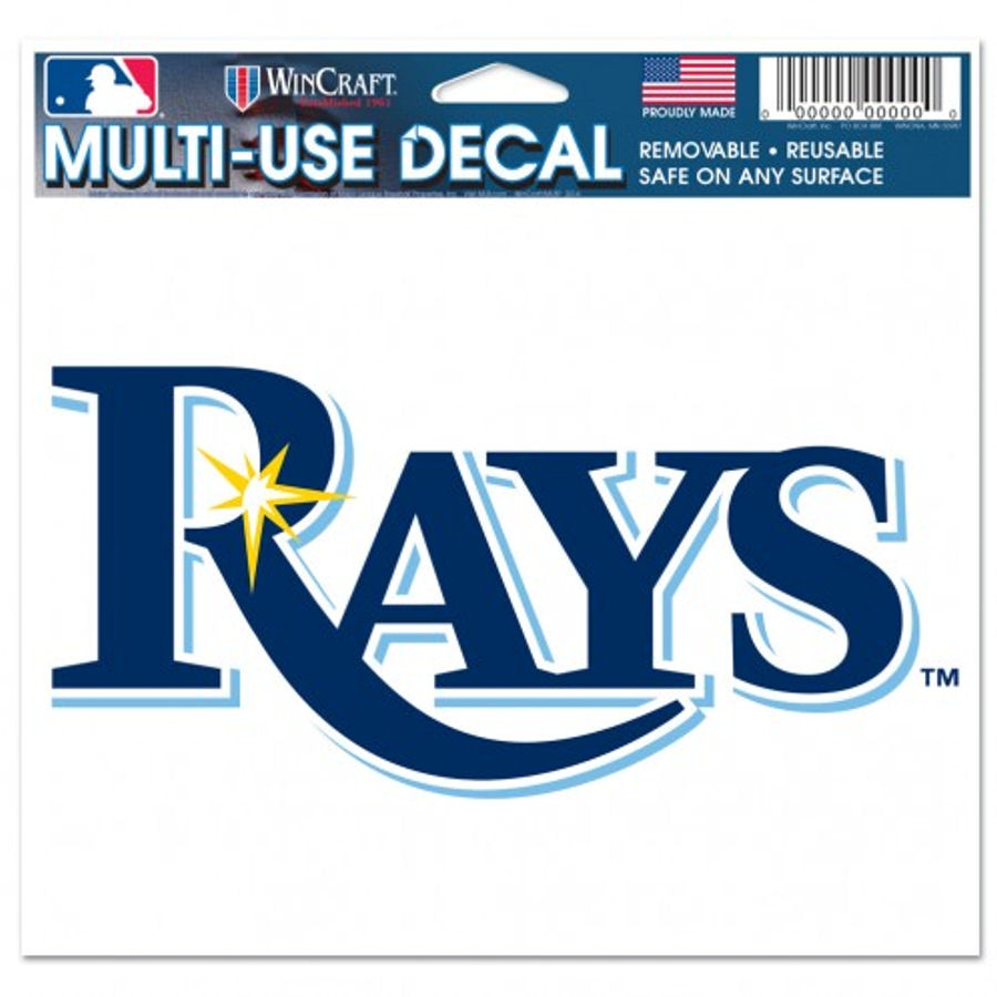 Tampa Bay Rays - 5x6 Ultra Decal at Sticker Shoppe