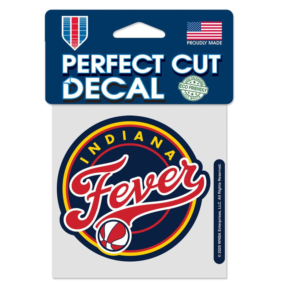 Indiana Fever - 4x4 Die Cut Decal at Sticker Shoppe