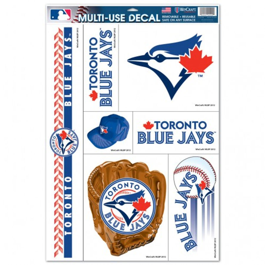 Toronto Blue Jays - Set of 7 Ultra Decals at Sticker Shoppe