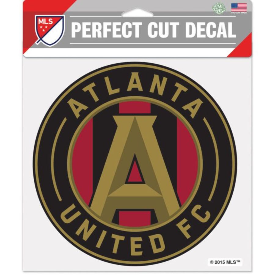 Atlanta United FC - 8x8 Full Color Die Cut Decal at Sticker Shoppe