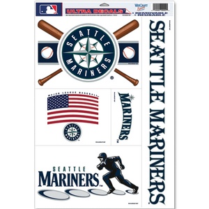 Seattle Mariners - Set of 7 Ultra Decals at Sticker Shoppe