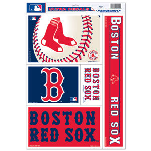 Boston Red Sox Logo - Set of 5 Ultra Decals at Sticker Shoppe