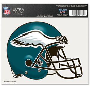 Philadelphia Eagles Helmet - 5x6 Ultra Decal at Sticker Shoppe