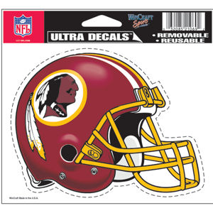 Washington Redskins Helmet - 5x6 Ultra Decal at Sticker Shoppe