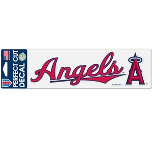 Los Angeles Angels of Anaheim Logo - 3x10 Die Cut Decal at Sticker Shoppe