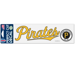 Pittsburgh Pirates Logo - 3x10 Die Cut Decal at Sticker Shoppe