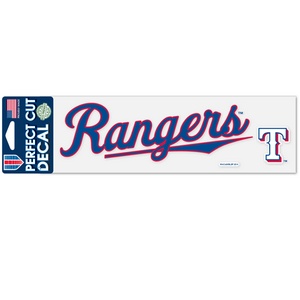 Texas Rangers Logo - 3x10 Die Cut Decal at Sticker Shoppe