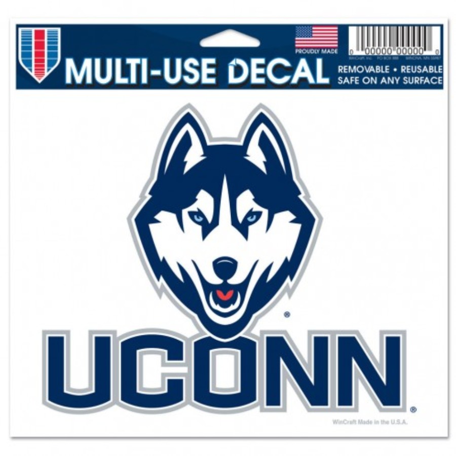University Of Connecticut UCONN Huskies - 5x6 Ultra Decal at Sticker Shoppe