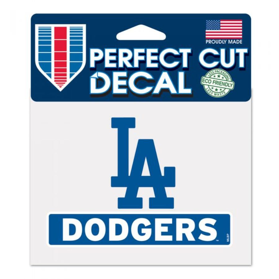 Los Angeles Dodgers - 4x5 Die Cut Decal at Sticker Shoppe