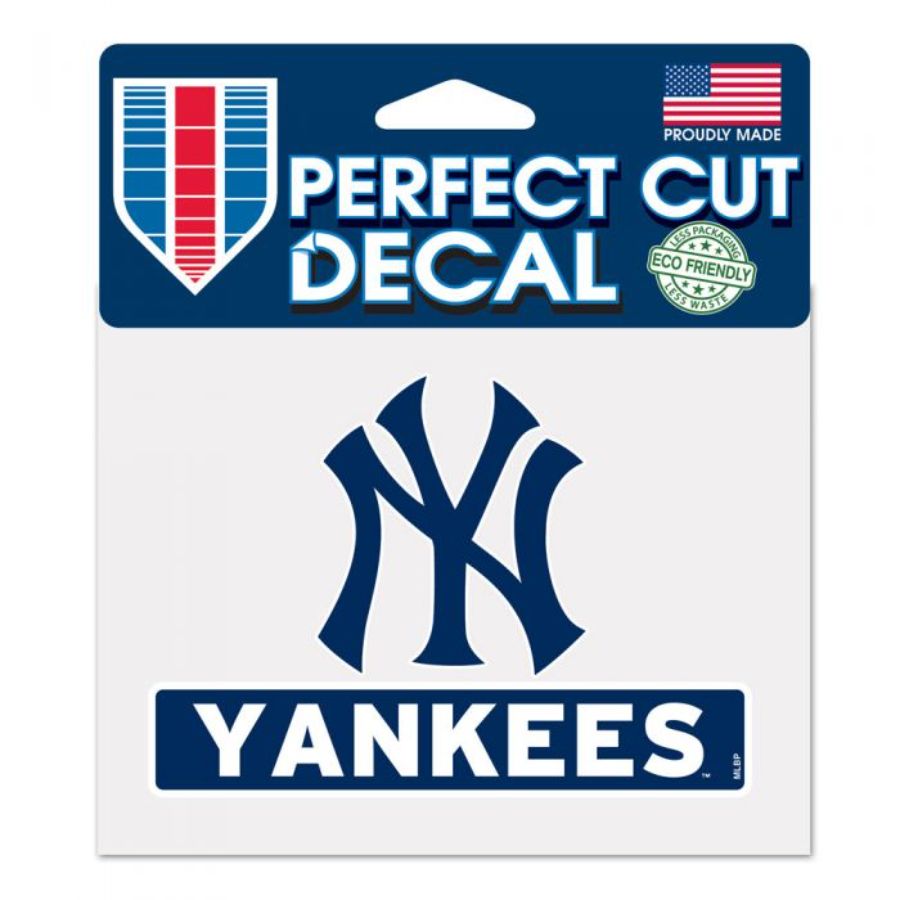 New York Yankees - 4x5 Die Cut Decal at Sticker Shoppe