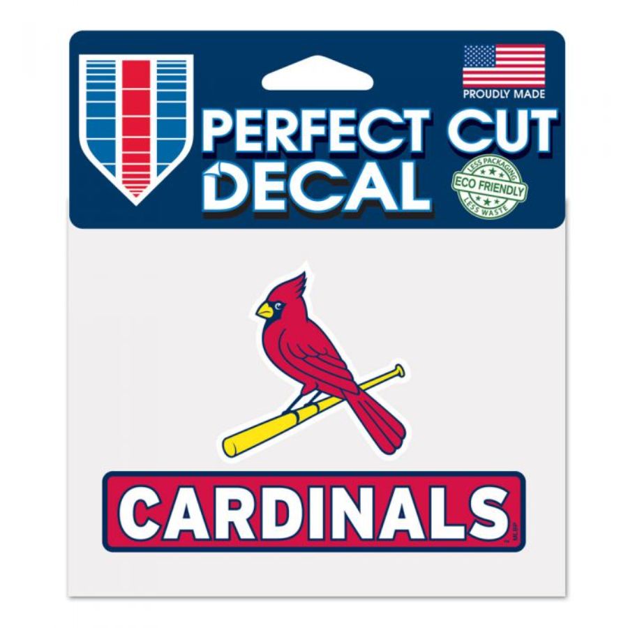 St. Louis Cardinals - 4x5 Die Cut Decal at Sticker Shoppe