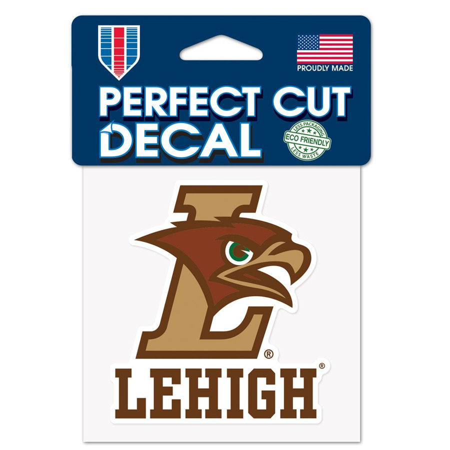 Lehigh University Mountain Hawks - 4x4 Die Cut Decal at Sticker Shoppe