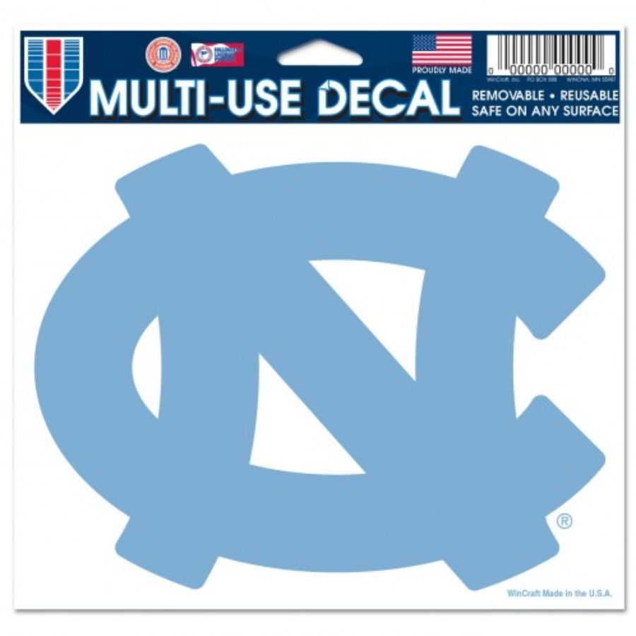 University Of North Carolina Tar Heels - 5x6 Ultra Decal at Sticker Shoppe