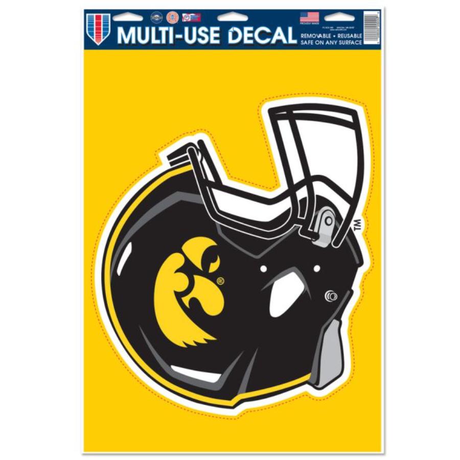 University Of Iowa Hawkeyes Helmet - 11x17 Ultra Decal at Sticker Shoppe