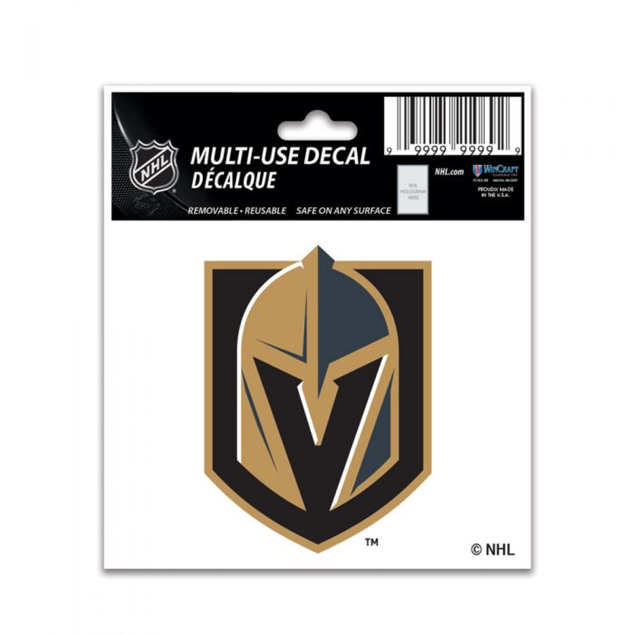 Vegas Golden Knights - 3x4 Ultra Decal at Sticker Shoppe