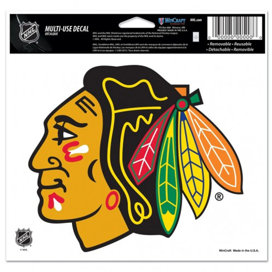 Chicago Blackhawks - 5x6 Ultra Decal at Sticker Shoppe