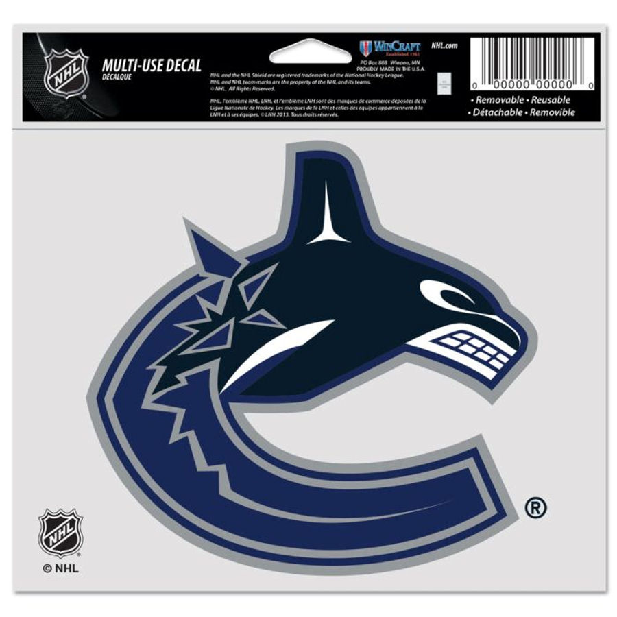 Vancouver Canucks - 5x6 Ultra Decal at Sticker Shoppe