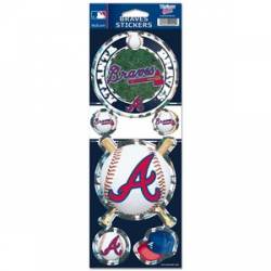 Atlanta Braves Stickers, Decals & Bumper Stickers
