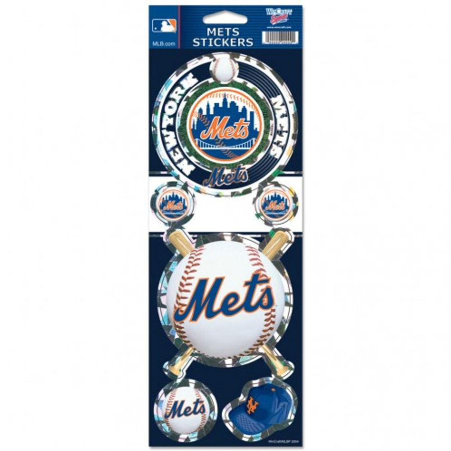New York Mets - Prismatic Decal Set at Sticker Shoppe