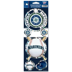 Seattle Mariners - Prismatic Decal Set at Sticker Shoppe