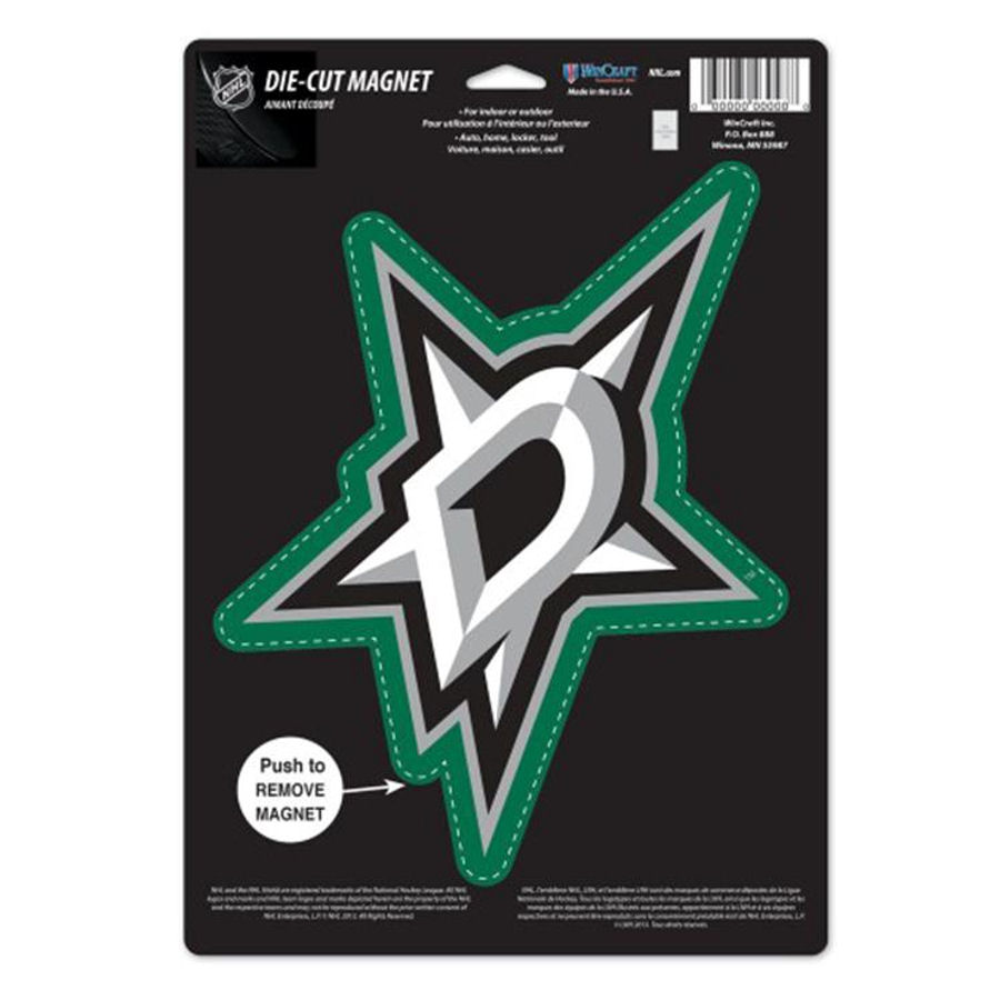 Dallas Stars - 7" Die Cut Magnet at Sticker Shoppe