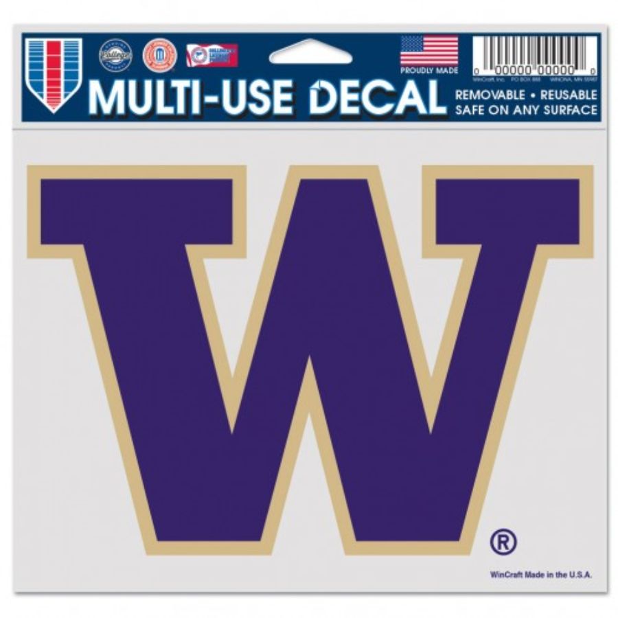 University Of Washington Huskies - 5x6 Ultra Decal at Sticker Shoppe