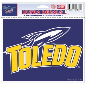 University Of Toledo Rockets - 5x6 Ultra Decal at Sticker Shoppe