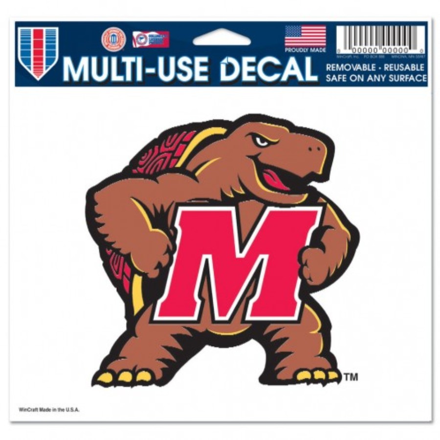 University Of Maryland Terrapins - 5x6 Ultra Decal at Sticker Shoppe