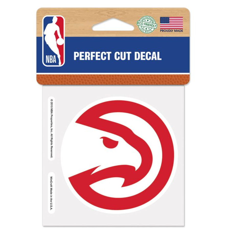 Atlanta Hawks Logo - 4x4 Die Cut Decal at Sticker Shoppe