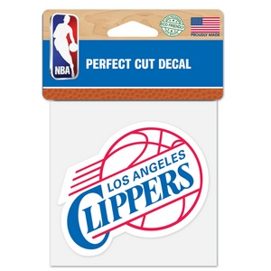 Los Angeles Clippers - 4x4 Die Cut Decal at Sticker Shoppe