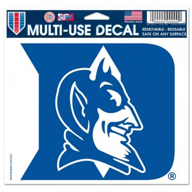 Duke University Blue Devils - 5x6 Ultra Decal at Sticker Shoppe