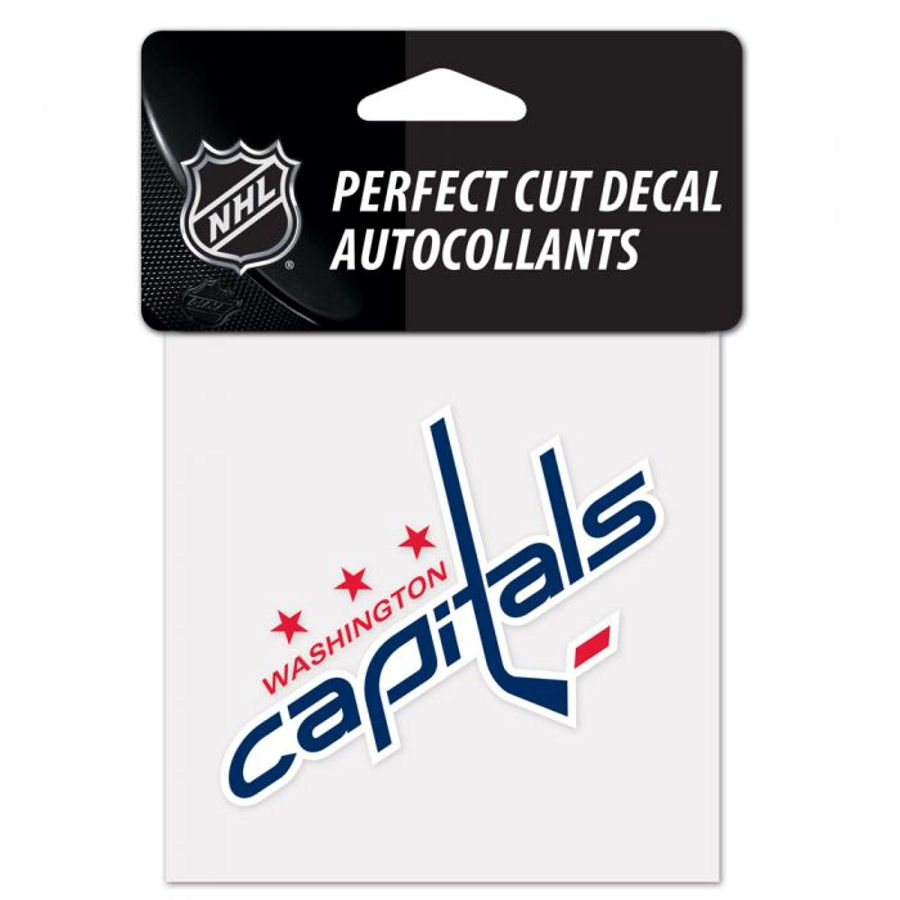 Washington Capitals - 4x4 Die Cut Decal at Sticker Shoppe