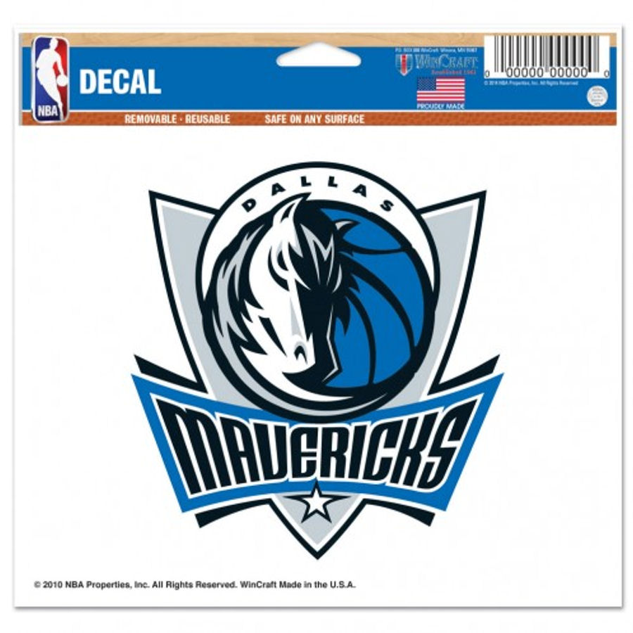 Dallas Mavericks - 5x6 Ultra Decal at Sticker Shoppe