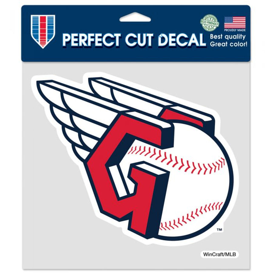 Cleveland Guardians Logo - 8x8 Full Color Die Cut Decal at Sticker Shoppe
