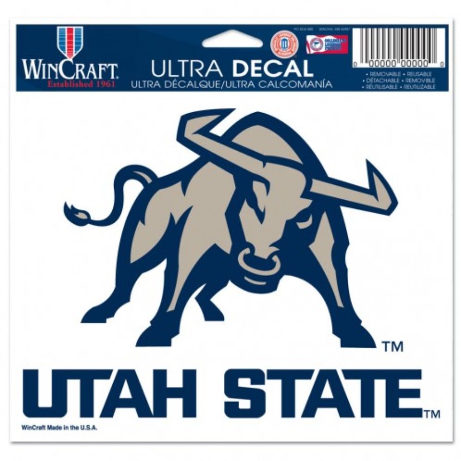 Utah State University Aggies - 5x6 Ultra Decal at Sticker Shoppe