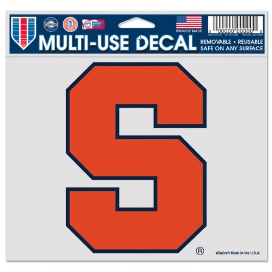 Syracuse University Orange - 5x6 Ultra Decal at Sticker Shoppe