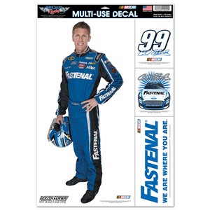 Carl Edwards #99 - Set of 4 Ultra Decals at Sticker Shoppe