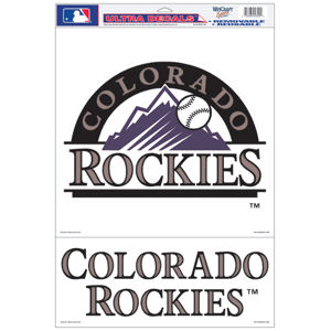 Colorado Rockies - 11x17 Ultra Decal Set at Sticker Shoppe