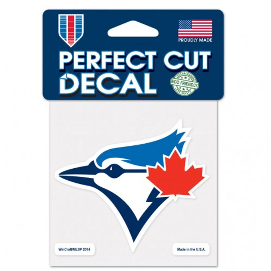 Toronto Blue Jays - 4x4 Die Cut Decal at Sticker Shoppe
