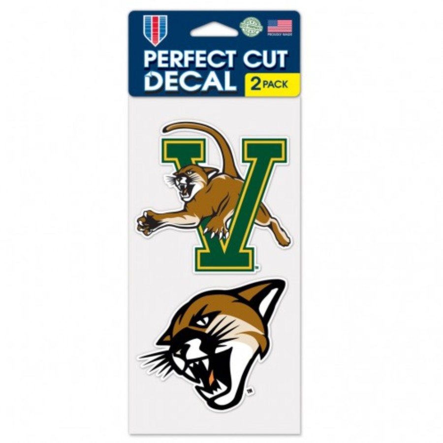 University Of Vermont Catamounts - Set of Two 4x4 Die Cut Decals at ...
