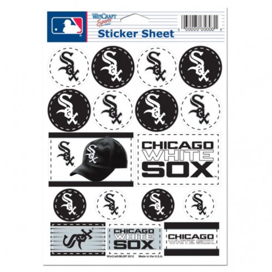 Chicago White Sox - 5x7 Sticker Sheet at Sticker Shoppe