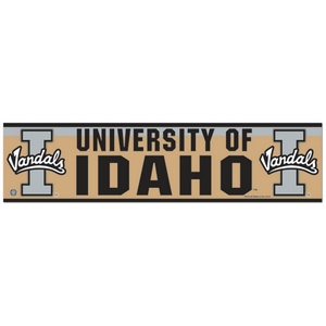 University Of Idaho Vandals - 3x12 Bumper Sticker Strip at Sticker Shoppe