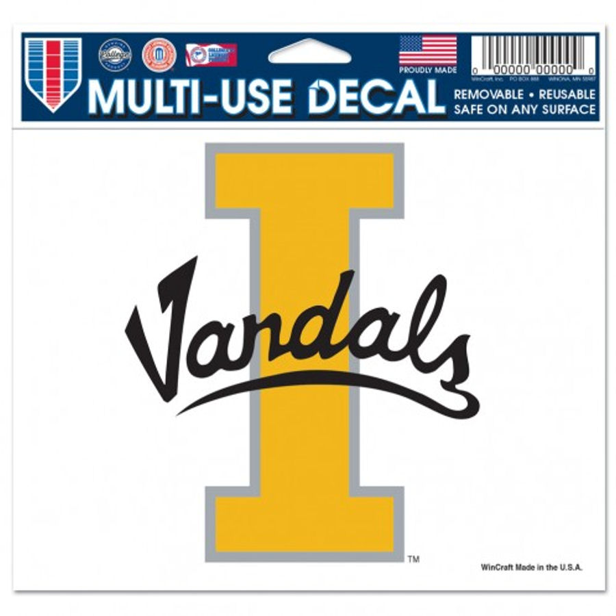 University Of Idaho Vandals - 5x6 Ultra Decal at Sticker Shoppe