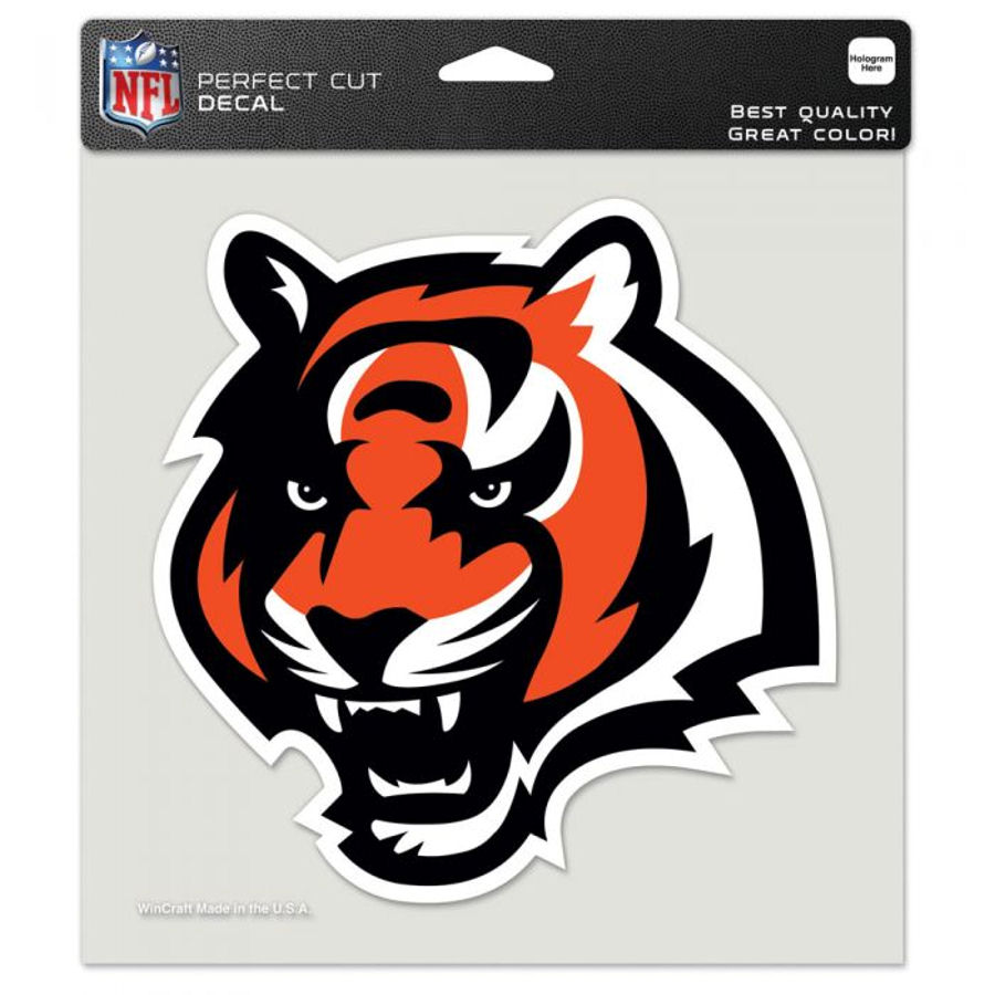 Cincinnati Bengals Logo - 8x8 Full Color Die Cut Decal at Sticker Shoppe