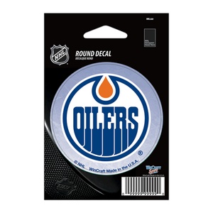 Edmonton Oilers - Domed Decal at Sticker Shoppe