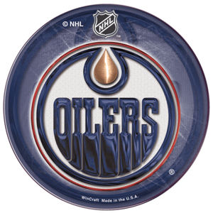 Edmonton Oilers Old Logo - Domed Decal at Sticker Shoppe