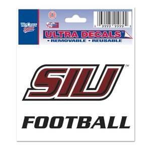 Southern Illinois University Salukis Football - 3x4 Ultra Decal at ...