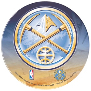 Denver Nuggets - Domed Decal at Sticker Shoppe