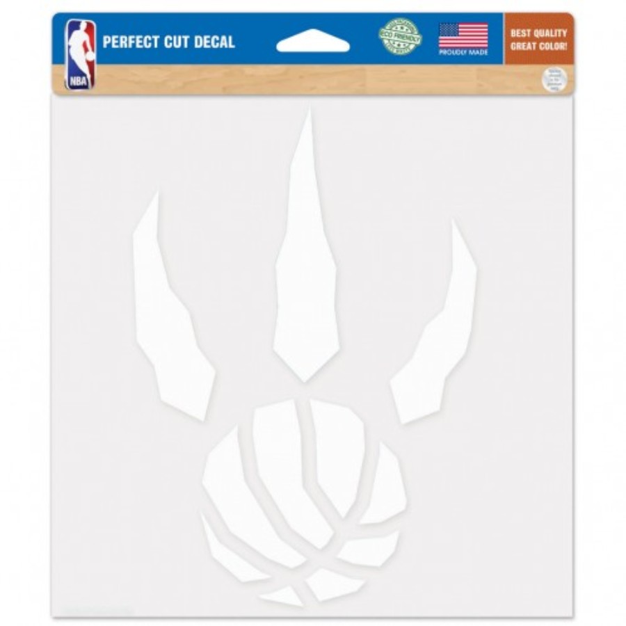 Toronto Raptors - 8x8 White Die Cut Decal at Sticker Shoppe