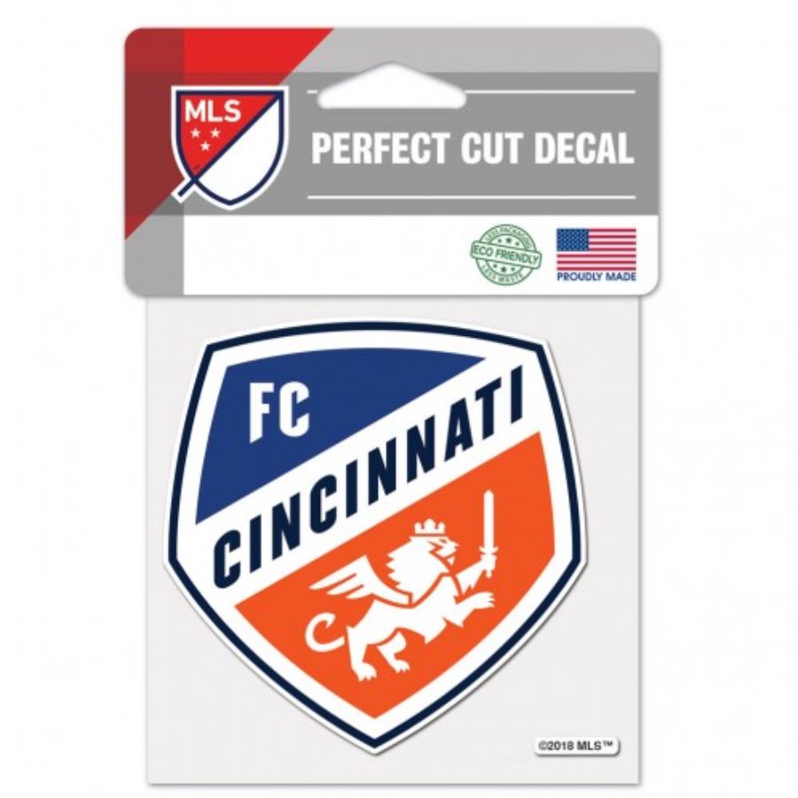 FC Cincinnati - 4x4 Die Cut Decal at Sticker Shoppe